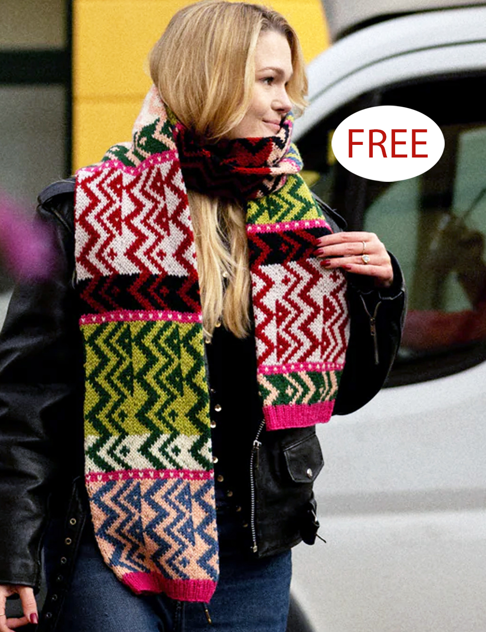 Striped Scarf Knitting Patterns - In the Loop Knitting