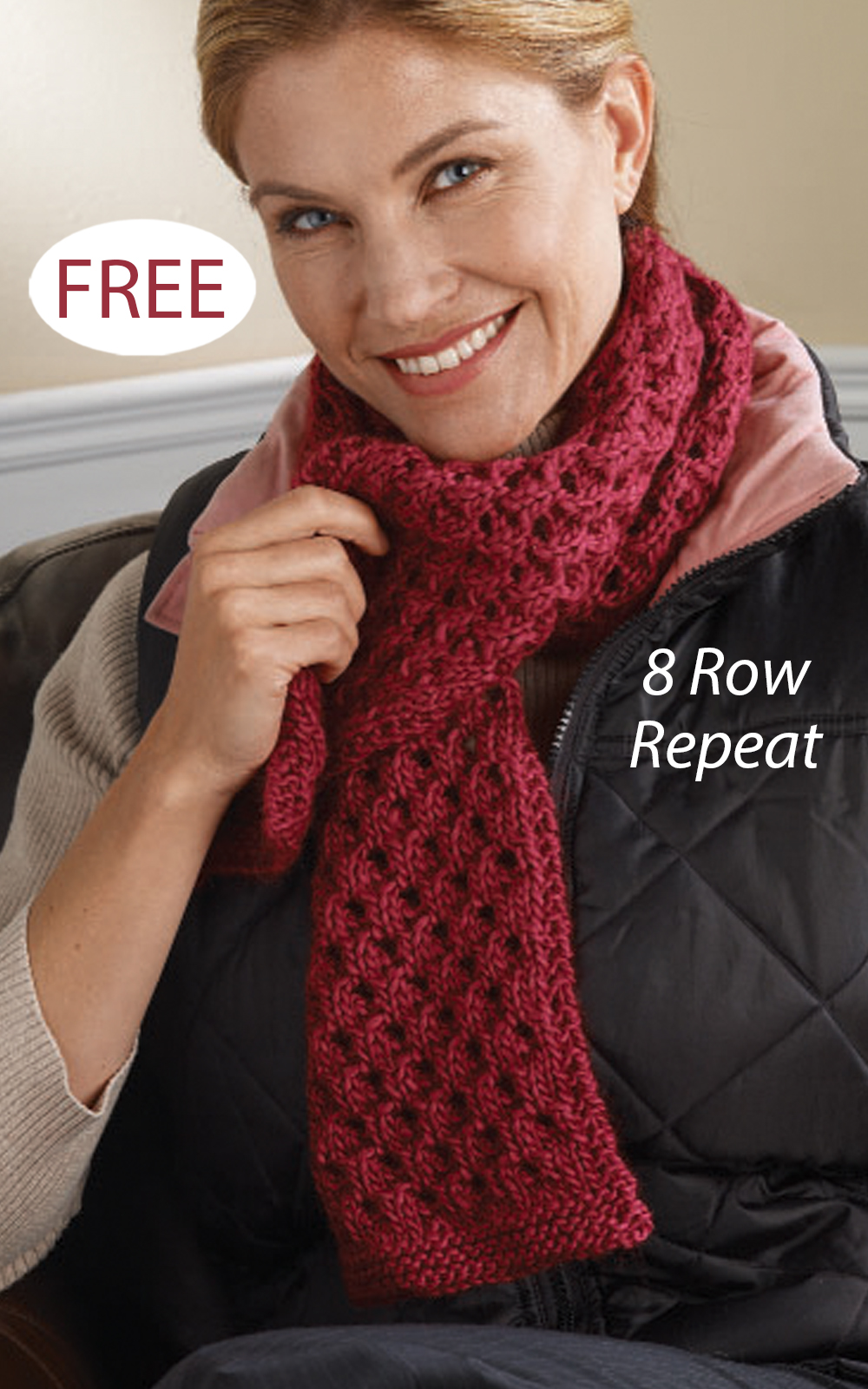 8 Row Repeat Scarf Knitting Patterns- In the Loop Knitting