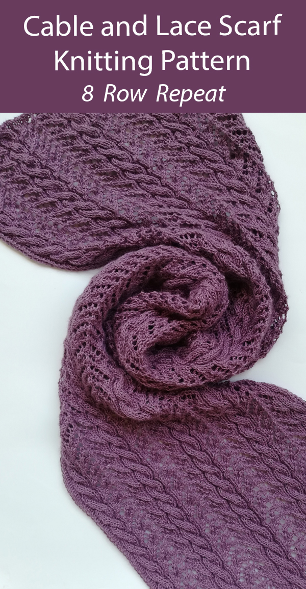 8 Row Repeat Scarf Knitting Patterns- In the Loop Knitting