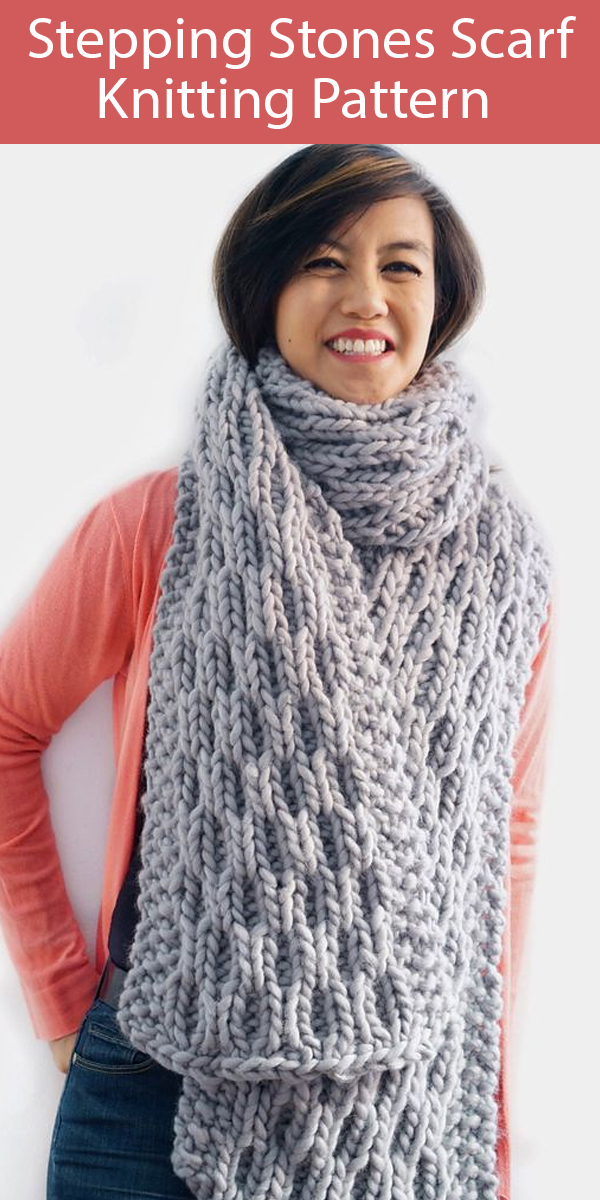 Reversible Scarf Knitting Patterns - In the Loop Knitting