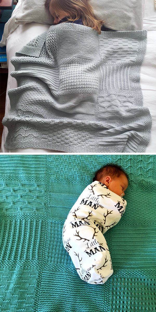 Sampler Knitting Patterns for Afghans, Accessories, and More - In the ...